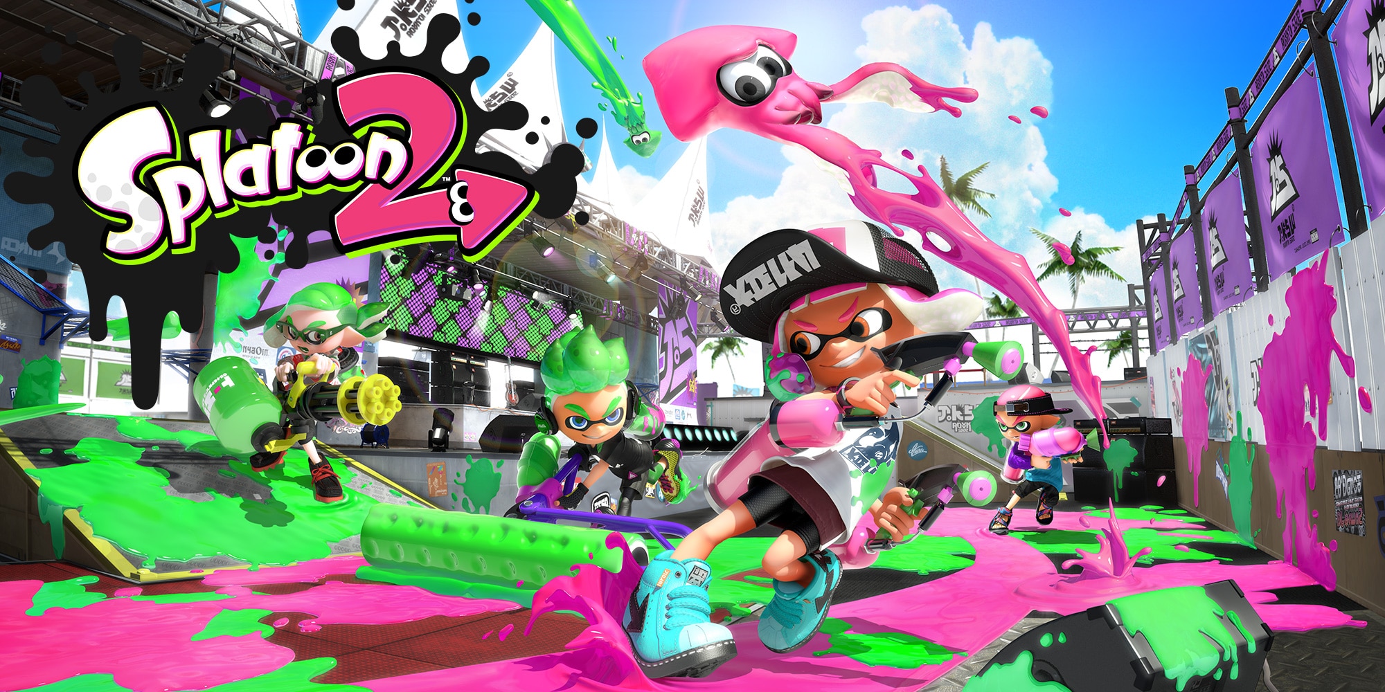 Splatoon 2 : (Test) Peintures, calamars et guérillas s'invitent au ...